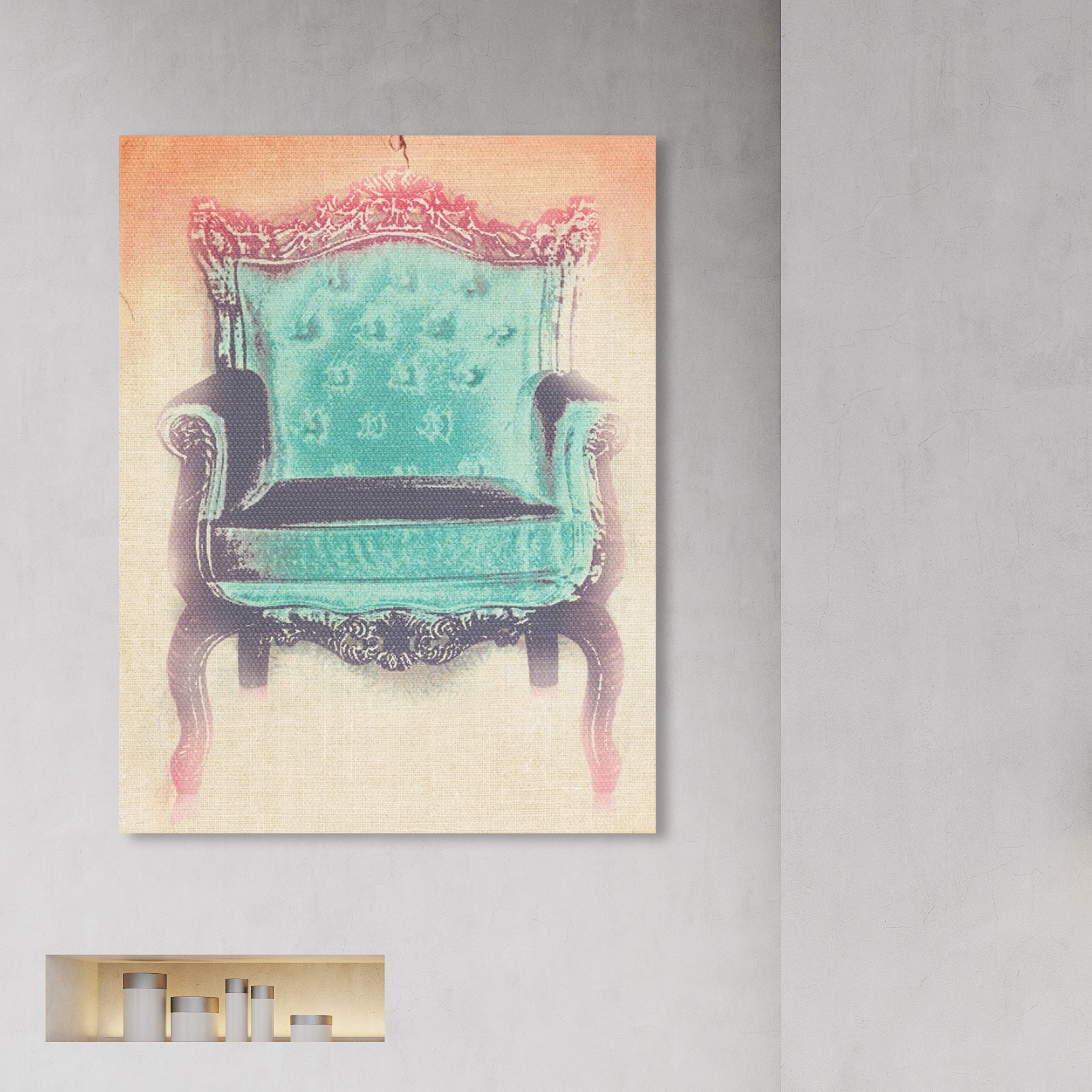 Oliver Gal Prints LAB Creative The Throne Painting Print on Wrapped Canvas & Reviews - Wayfair ...
